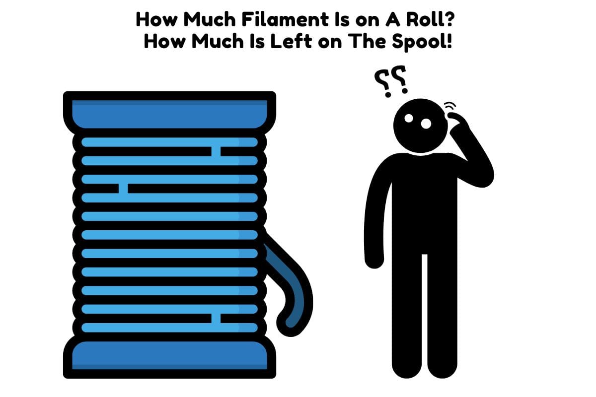 How Much Filament Is on A Roll? How Much Is Left on The Spool! - 3D ...