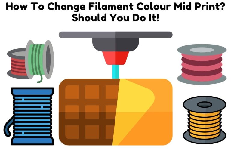 How To Change Filament Colour Mid Print? Should You Do It! - 3D Print Schooling